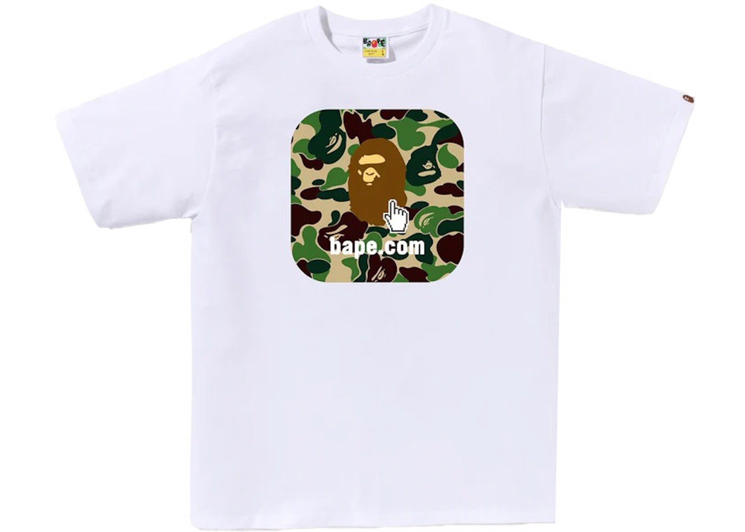 ABC Camo Online Tee White/Green – Grandeur