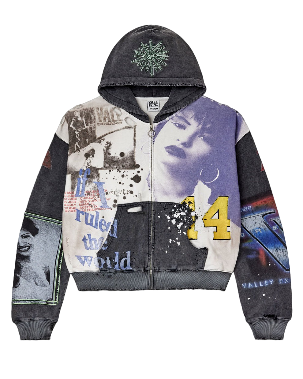 Noise Zip Up Hoodie – Grandeur