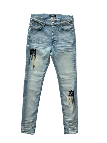 MA Stencil Jeans Light Indigo – Grandeur
