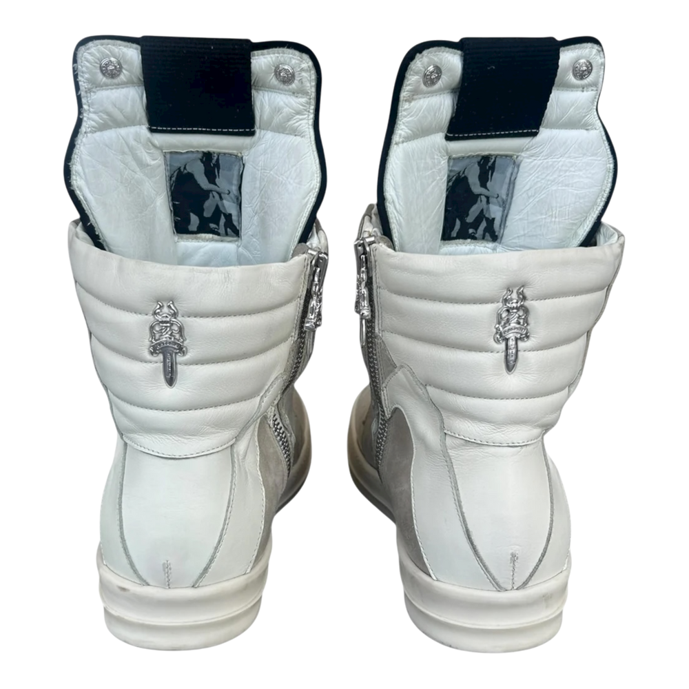 Chrome Hearts Beige & White Geobaskets – Grandeur