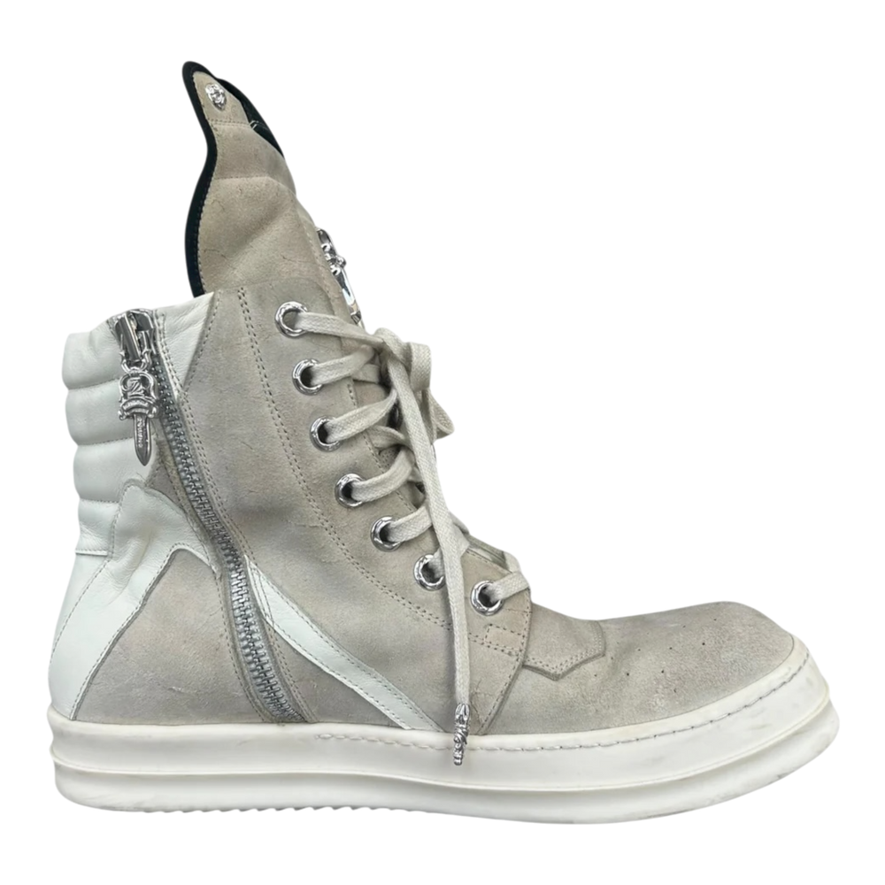 Chrome Hearts Beige & White Geobaskets – Grandeur