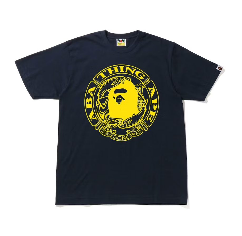 Navy Archive Graphic #5 Tee – Grandeur