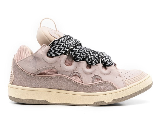 Lanvin Curb Sneaker Pink Glitter – Grandeur