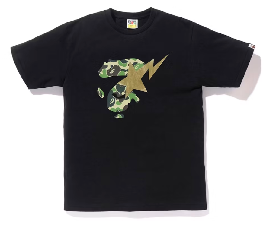 ABC Ape Face on Bapesta Tee